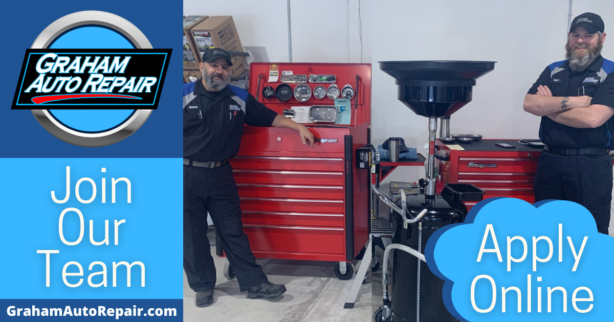 Join Our Team - Graham Auto Repair