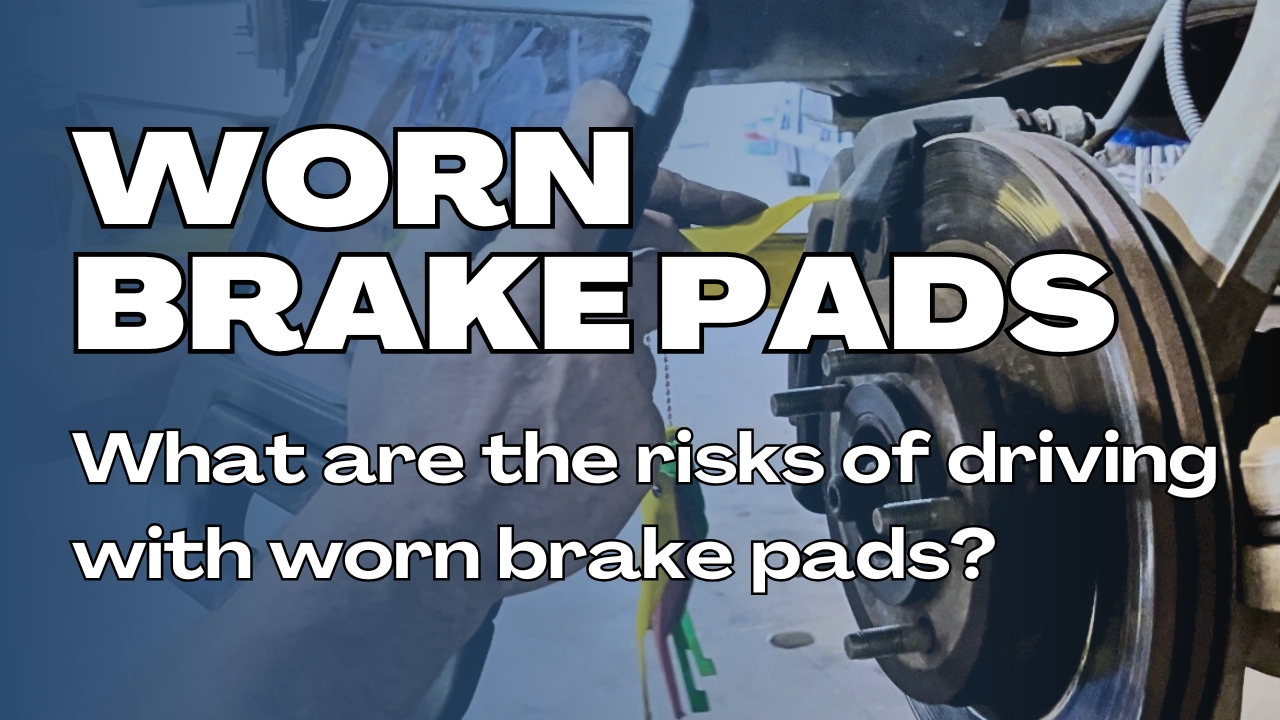 Worn Brake Pads - Graham Auto Repair